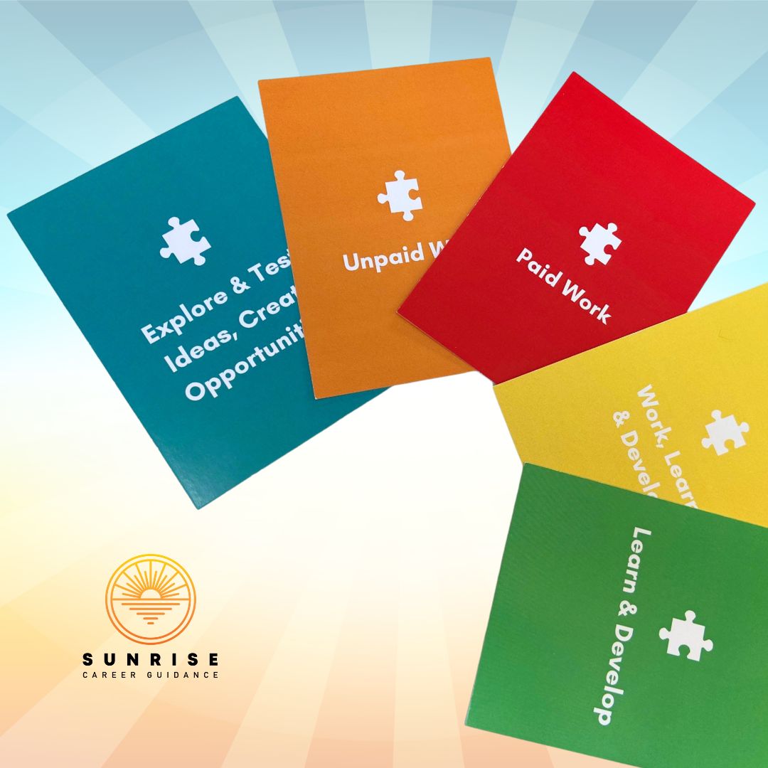 Shape of Career Cards England – Sunrise Career Guidance